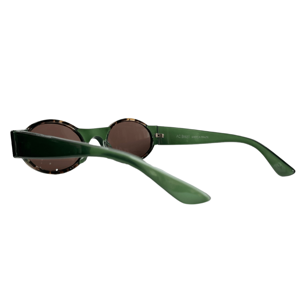 Oval Verde Luz e Tartaruga